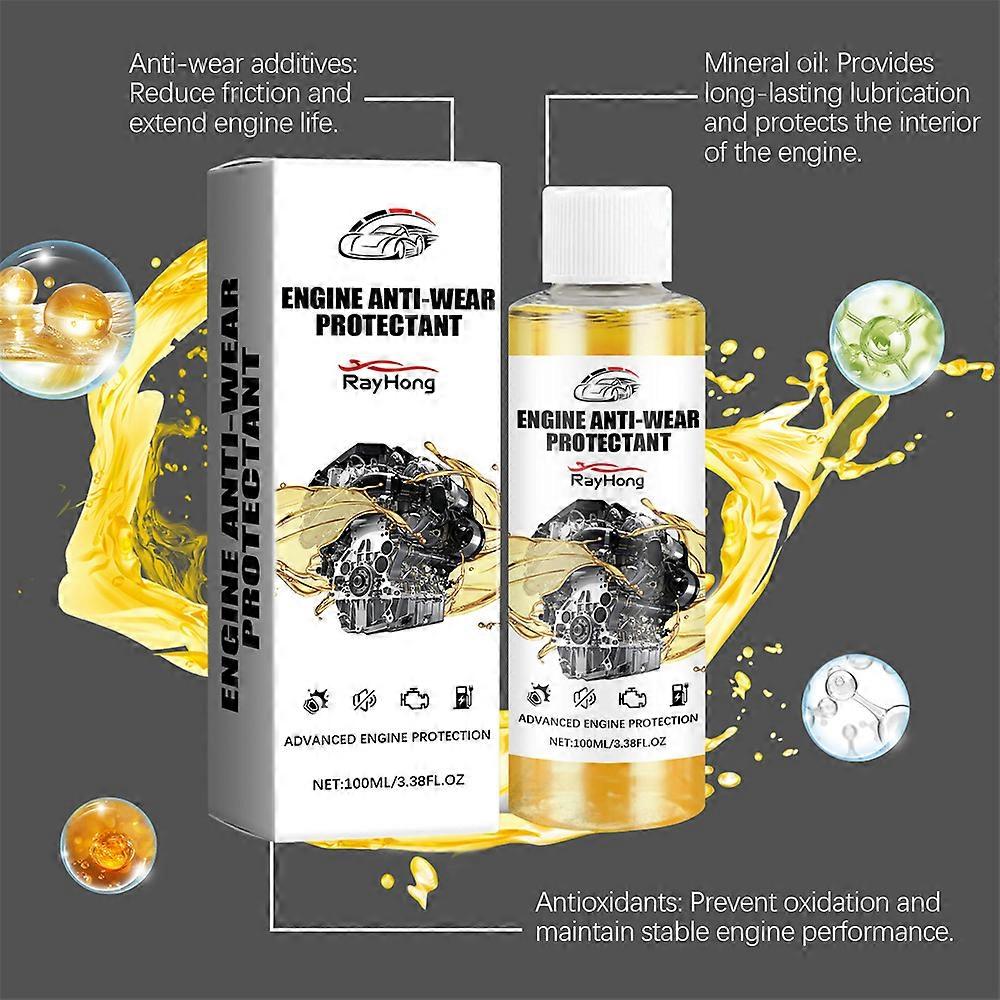 New Anti-Wear Engine Treatment Oil Additive, Highly Effective Engine ...