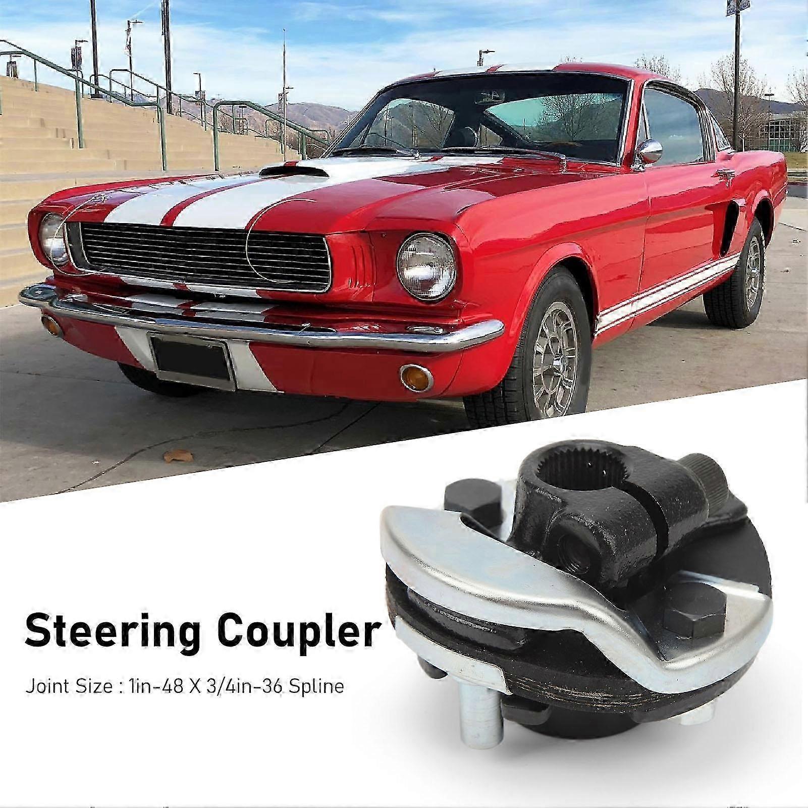 1in48 X 3/4in36 Spline Steering Rag Joint Coupler Metal Steering Box ...