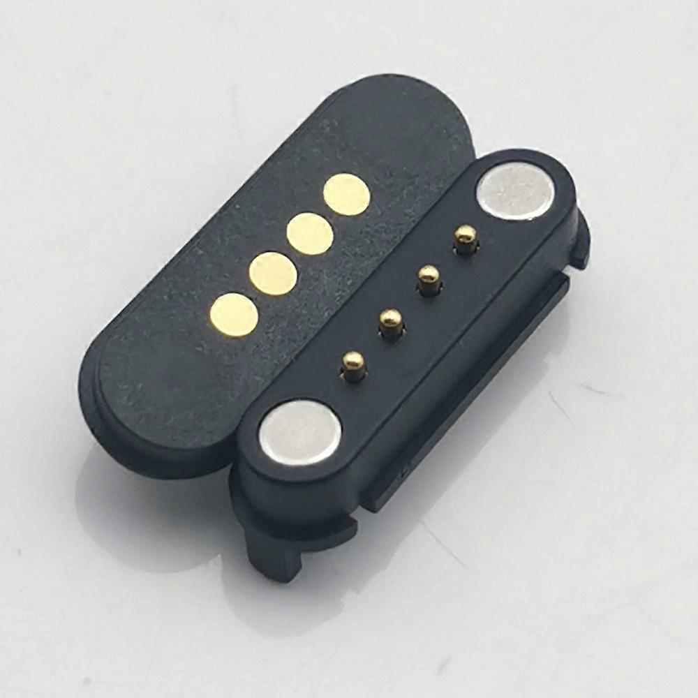 1-10PCS Convenient charging connector Magnetic Pogo Pin Connector 4 Pin ...