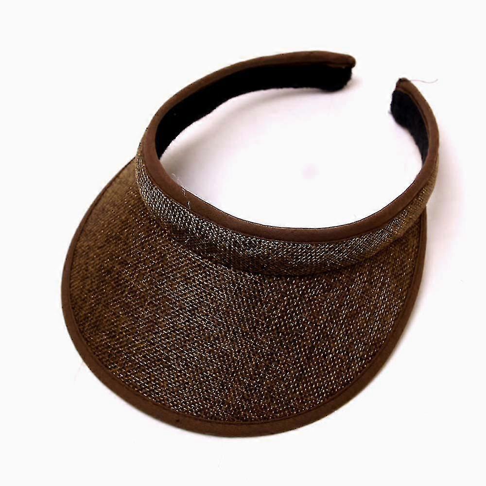 Clip On Visor Sun Visor Hat Wide Brim Clip On Head Cap Visors For Women ...