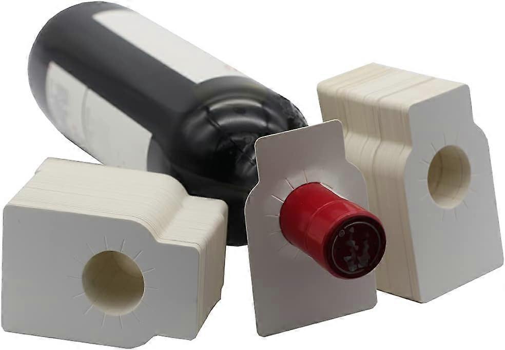 100Pcs Wine Bottle Tags Blank Champagne Bottle Tags Reusable Wine ...