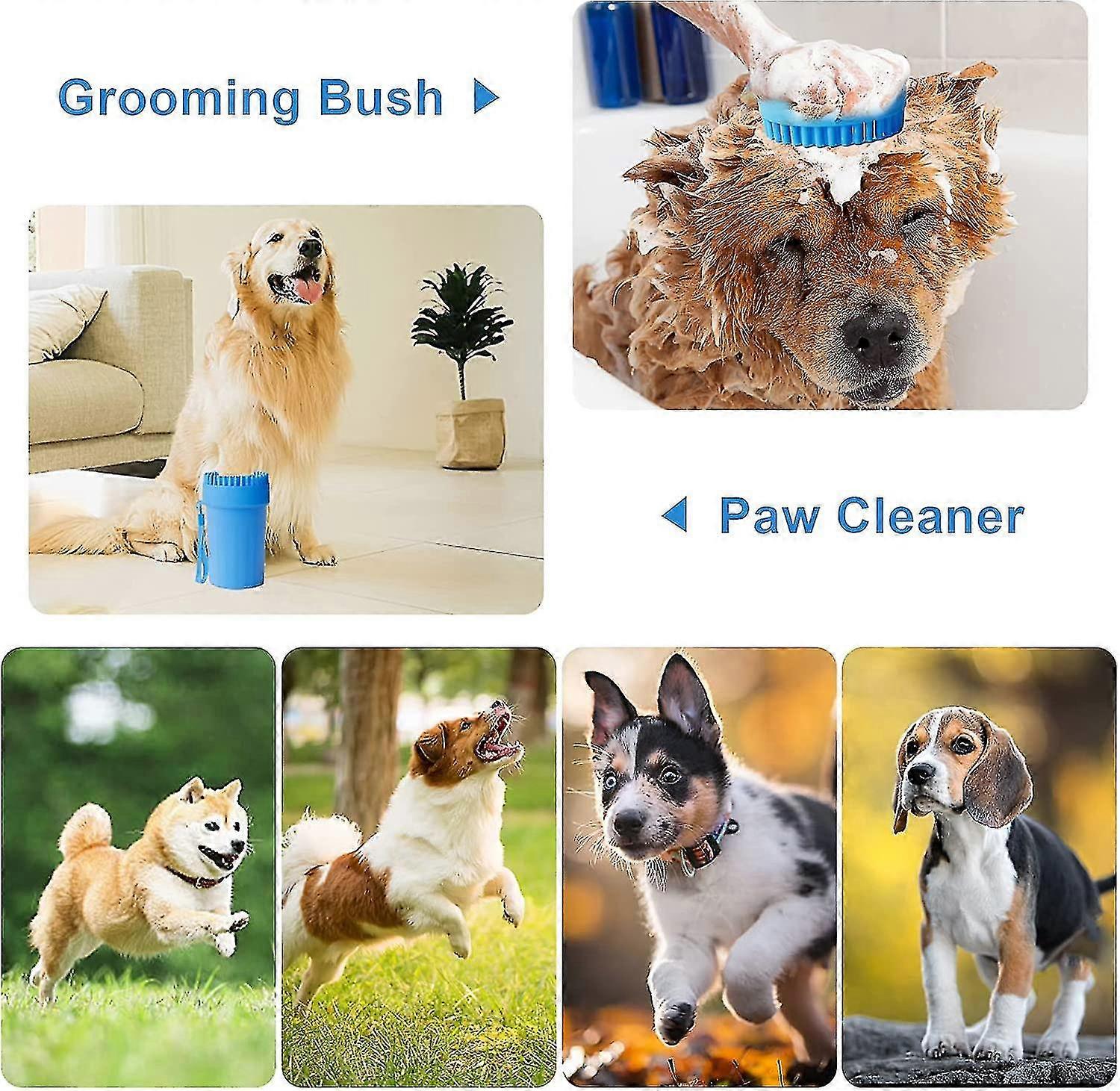 Dog Paw Cleaner Silicone Dog Paw Cleaner Upgrade Portable Dog Paw ...