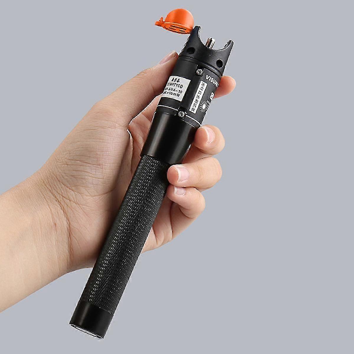 Fiber Visual Fault Locator 10mw, Vfl Fiber Optic Cable Tester Red Light ...