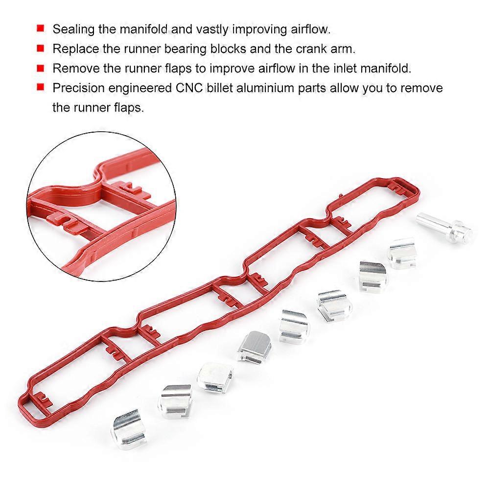 Aluminium Alloy Intake Manifold Delete Kit Runner Flap Delete Removal ...