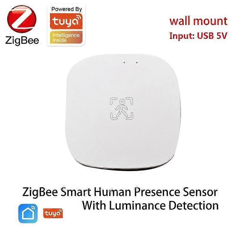 Tuya ZigBee mmWave Human Presence Sensor with Luminance MicroWave Radar ...