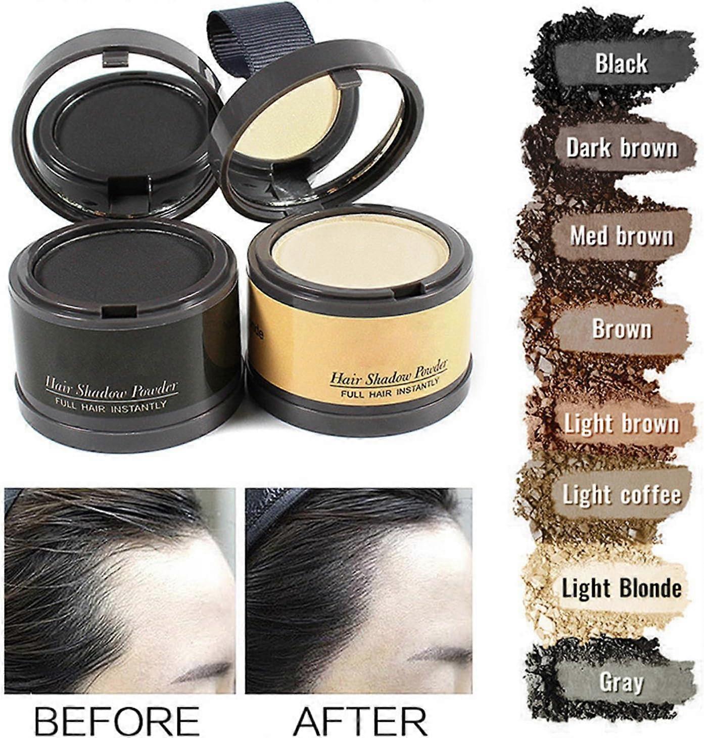 Hairline Powder, Hair Root Dye, Root Touch Up Powder, Instantly Hair ...