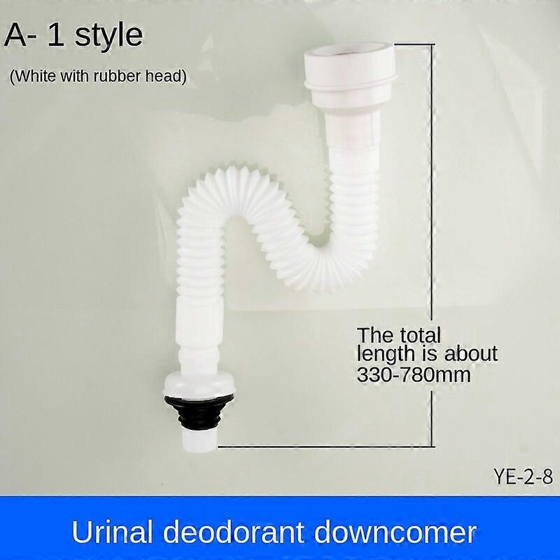 Urinal Drain Pipe Fittings Deodorant Universal Bathroom Wall-mounted ...