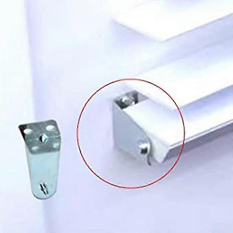 Set Of 8 Metal Hold Down Brackets Silver Blinds Brackets Blind Holder ...