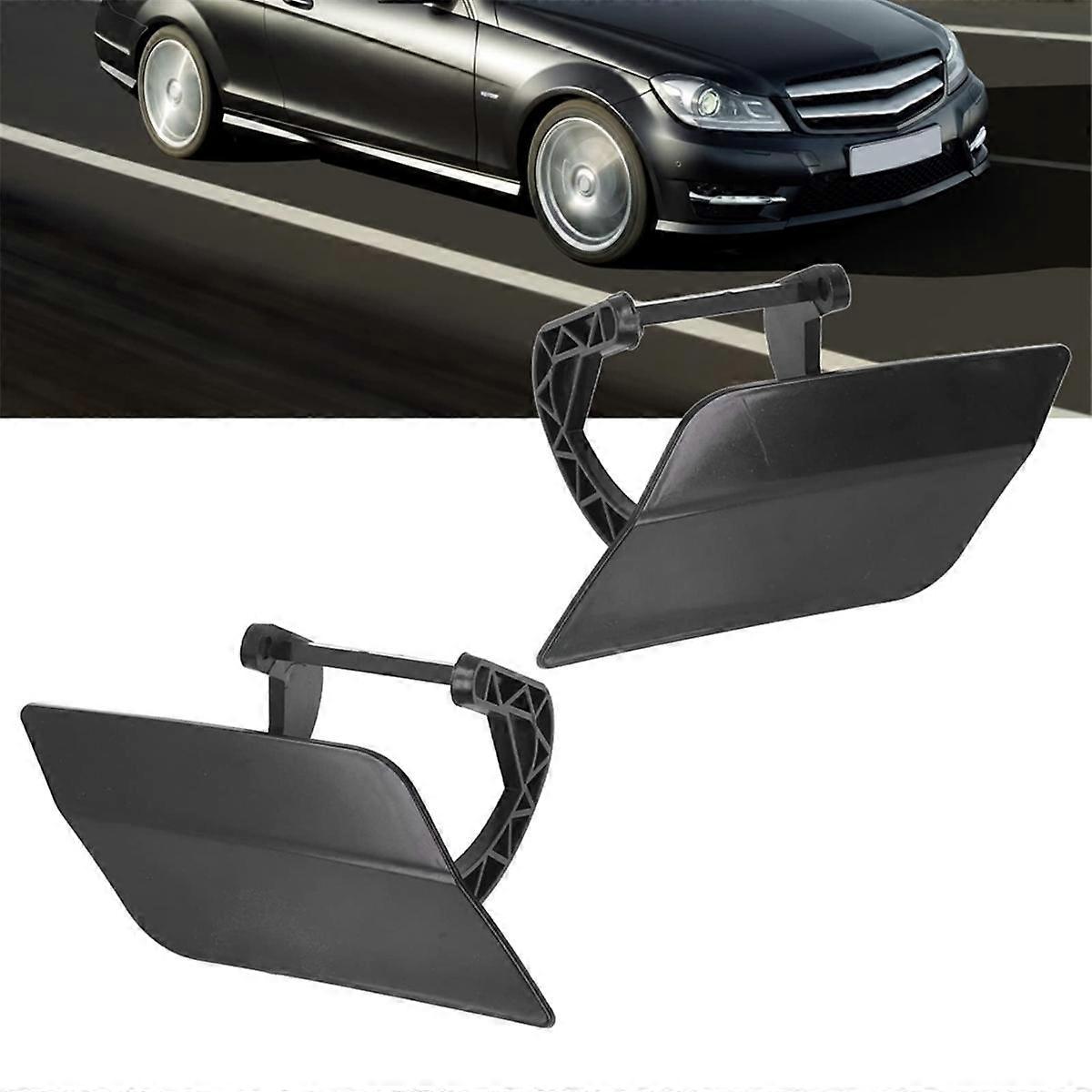 1 Pair Headlight Washer Cover with Bracket for C-Class W204 2007-2011 ...