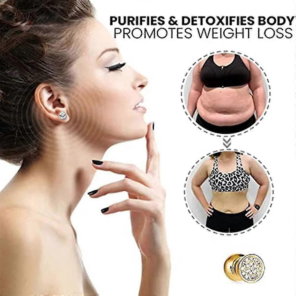 4 Pairs Kyana Lympha-circurl Magnetic Ear Ornament - Metiz Lymphvity ...