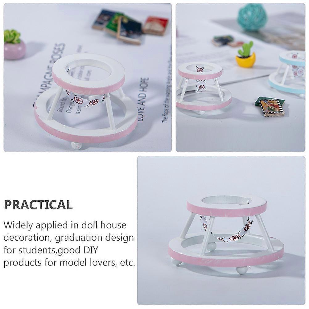 Walkers Babies Wooden Craft Ornament Wooden Walker Ornament Baby Walker ...