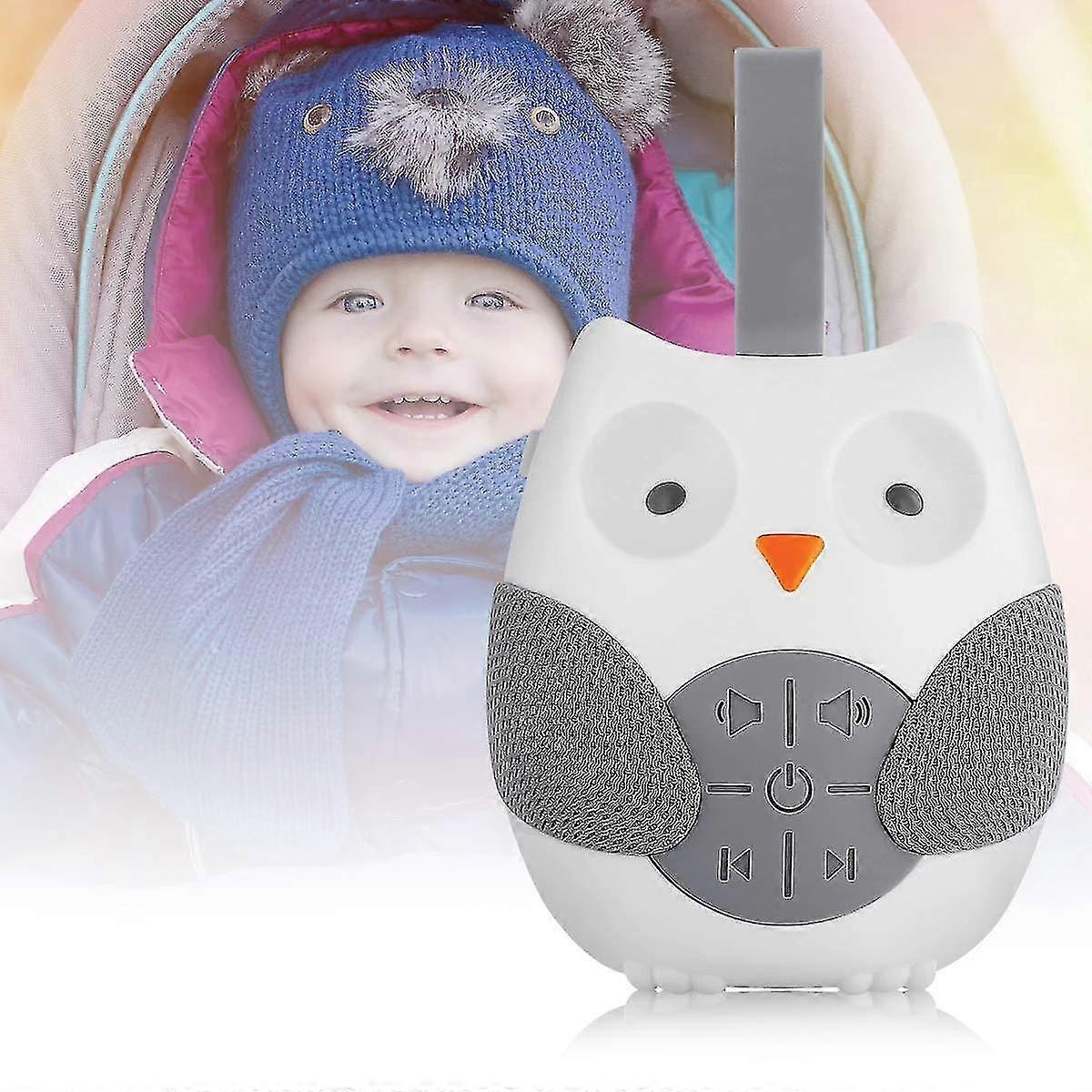 Baby Sleep Pacifier Shusher, Sound Machines Owl Soothing Sleep Aid ...