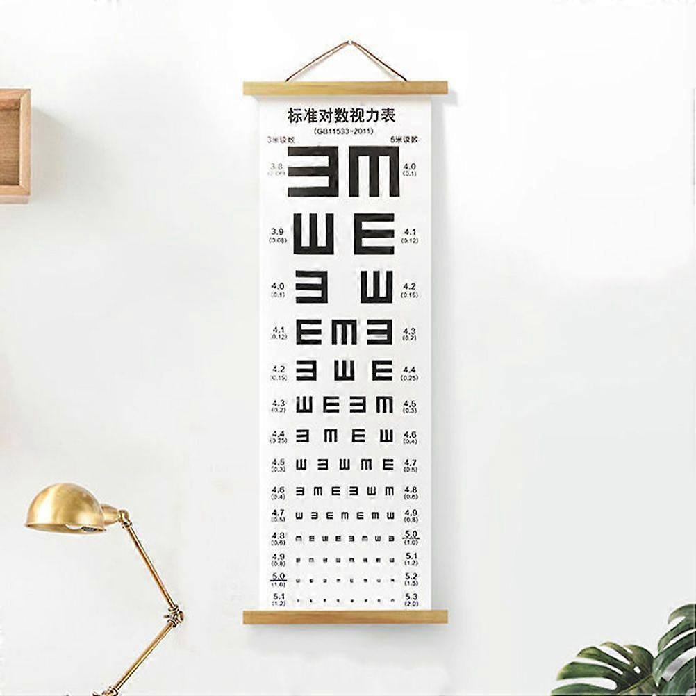 Visual Testing Chart Eyesight Testing Wall Chart Home Wall Hanging Eye ...