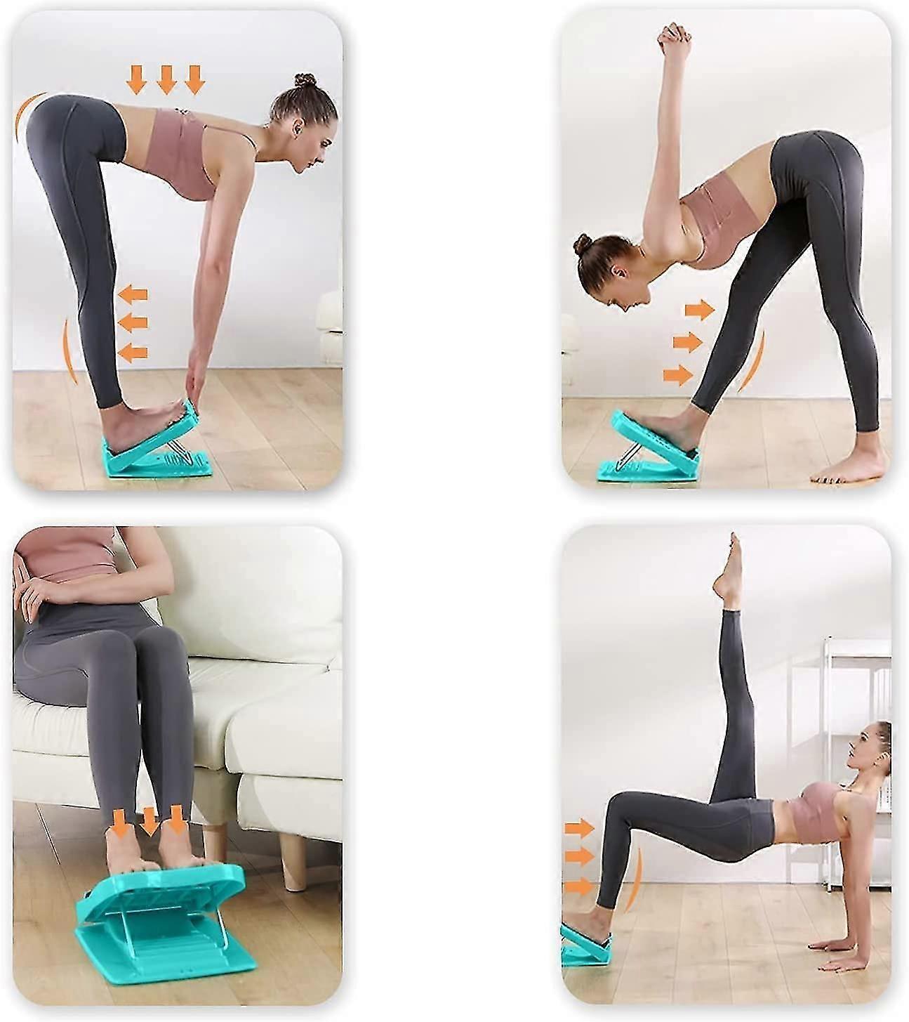 Slant Board Calf Stretcher Board Adjustable Incline Board Calves ...