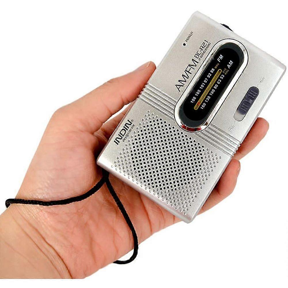 Portable Radio | AM/FM Battery Powered with Remote Reception for Indoor ...
