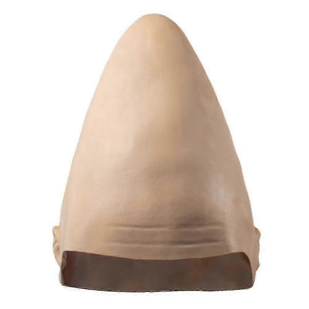Halloween Alien Coneheads Egg Head Headgear Mask Horror Helmet Latex ...