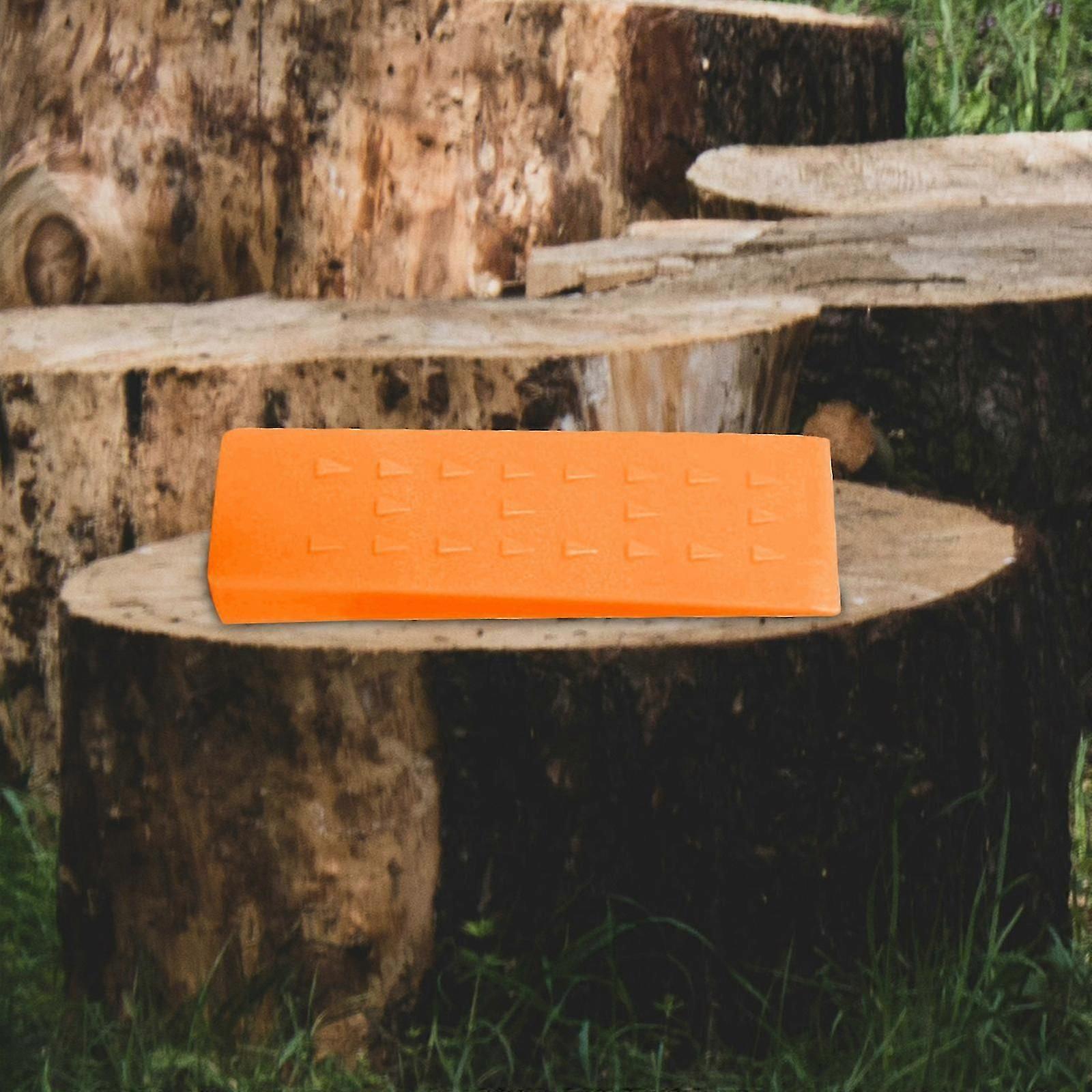Tree Felling Wedge Tree Cutting Equipment with Spikes Orange Chainsaw ...