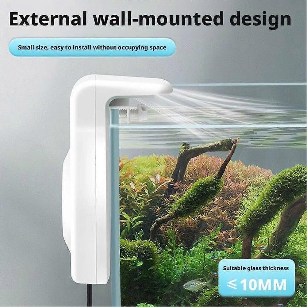 Mini Aquarium Chiller Cooling Fan for Fish Tanks, Quiet 1-Stage White ...