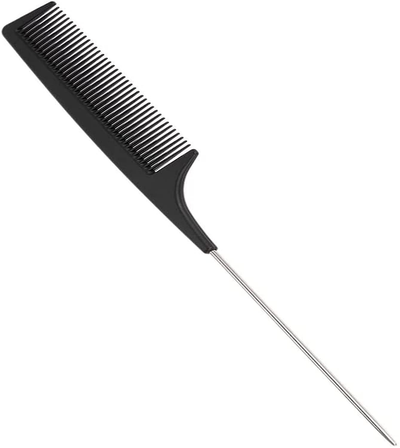 3 Pcs Tail Hair Comb Rat Tail Stainless-steel Pintail For All Hair ...