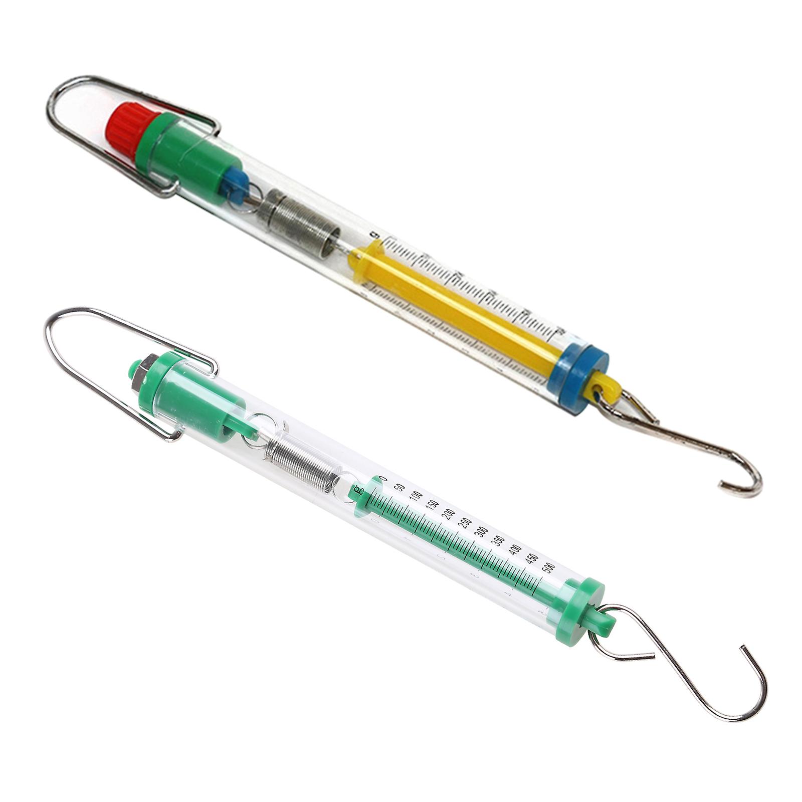 Portable Newton Force Meter Spring Scale 5n 500g Dual Scale Labeled ...
