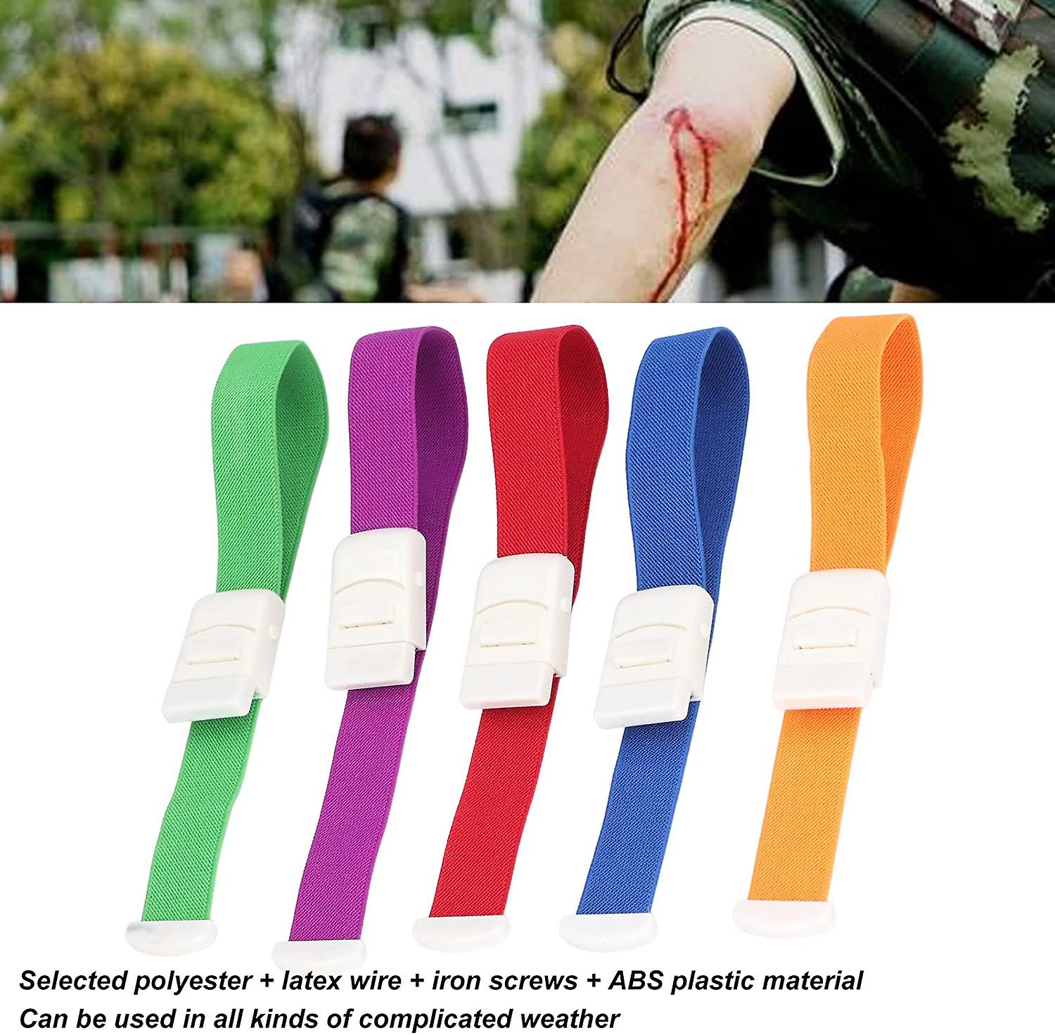 5 PCS Tourniquets, Emergency Outdoor Tourniquet, Military Tactical ...