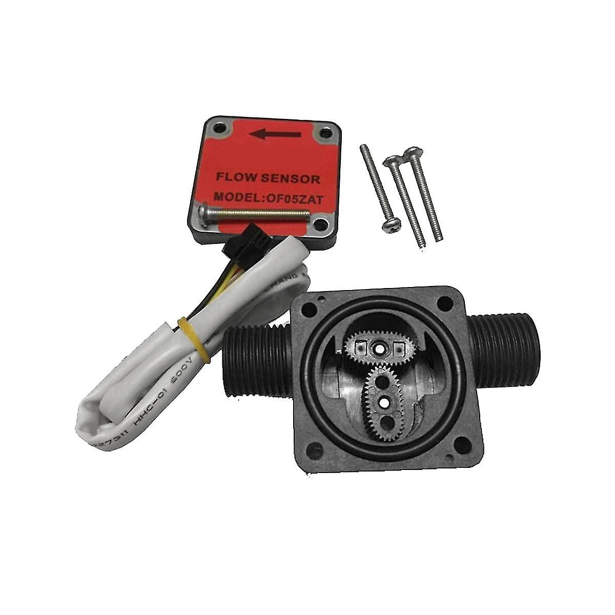 Of05zat Gear Flow Meter Flow Sensor Flow Counter Flow Meter Sensor ...