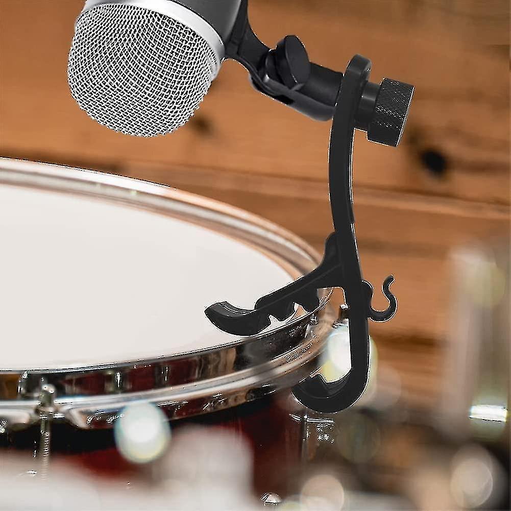 Drum Microphone Clip Microphone Securing Clips Mount Holder Shockproof ...
