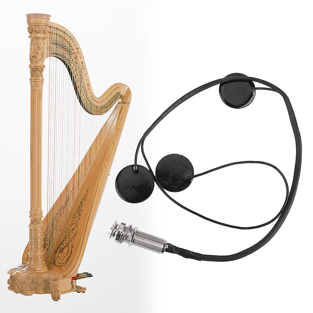 Portable Black Harp Pickup - High-Quality Musical Instrument Accessory ...