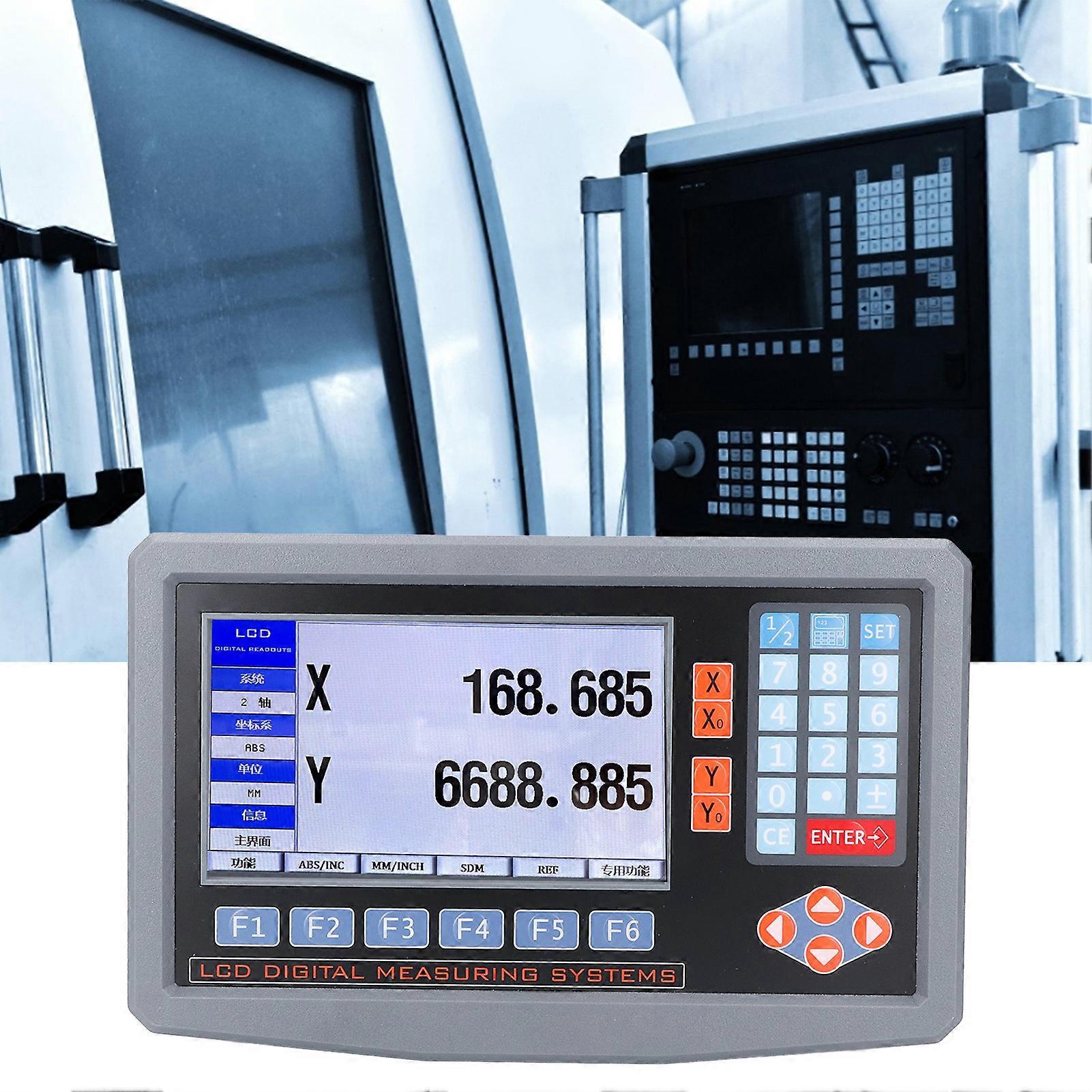 Large Lcd Readout Scale Digital Display Raster Meter For Milling ...