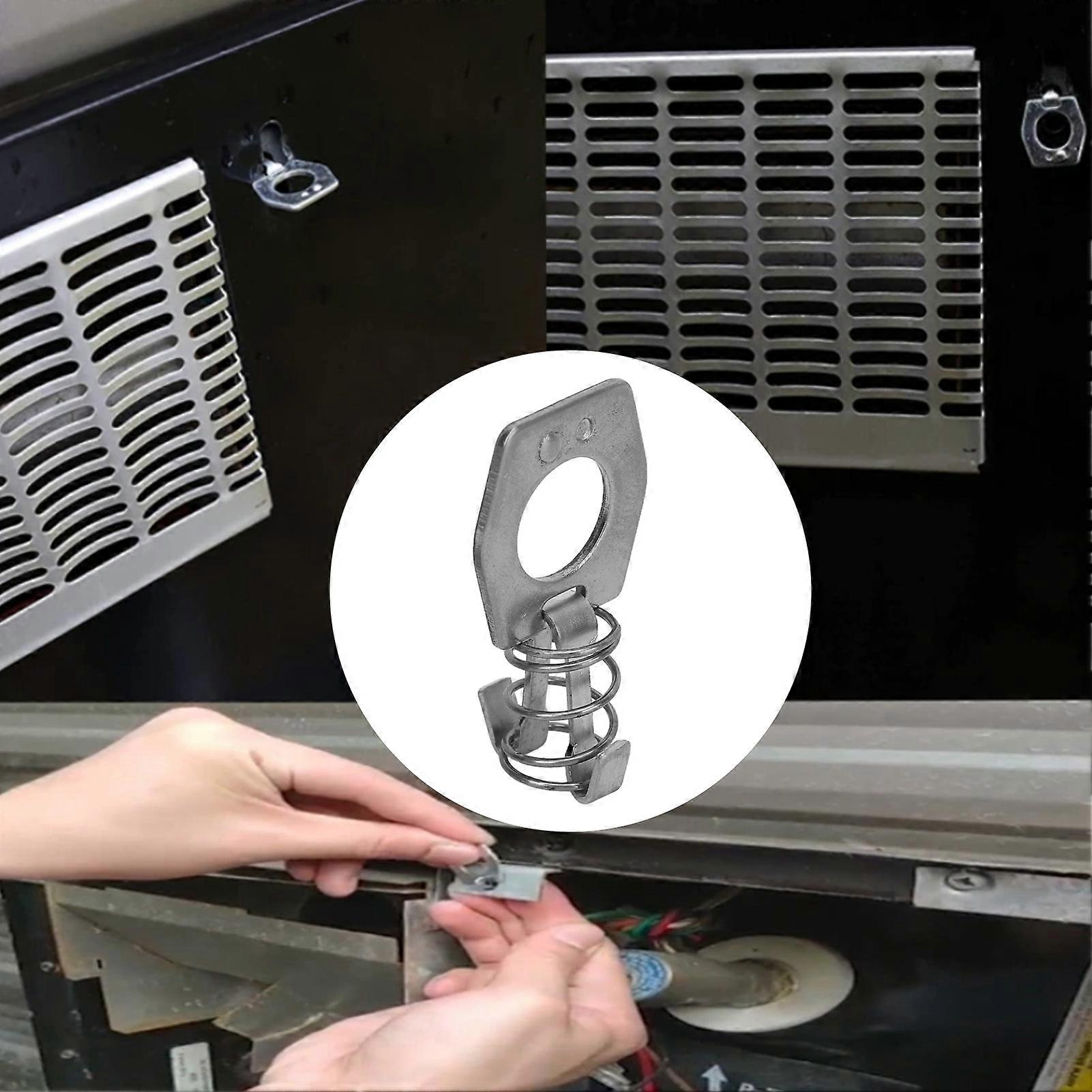 4 Pieces Water Heater Cam Lock Stainless Steel Door Cover Latch ...