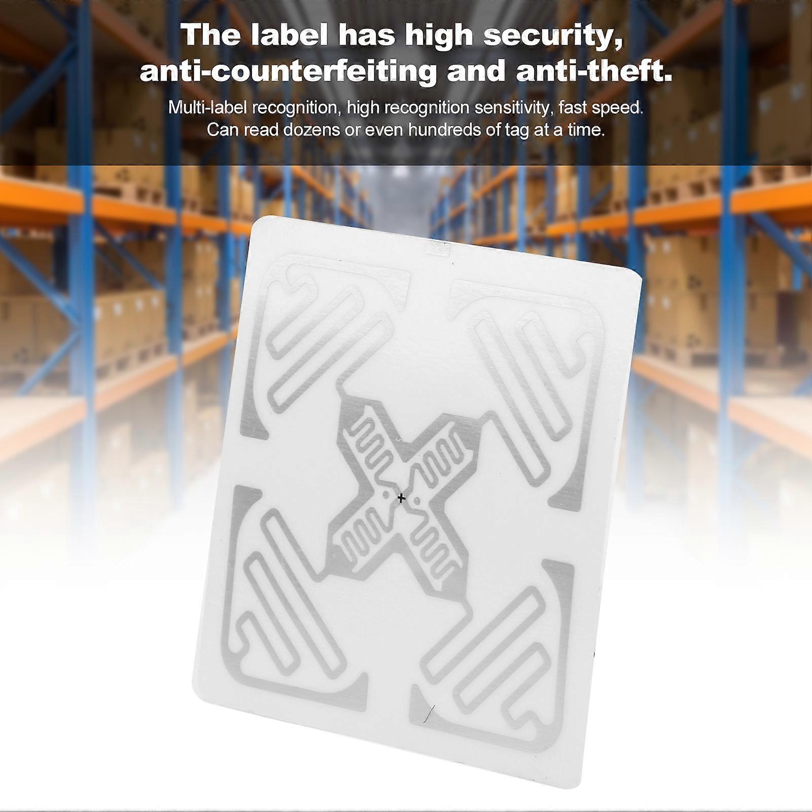 100pcs UHF RFID Labels 860?960MHz Electronic Indentification Tag for ...