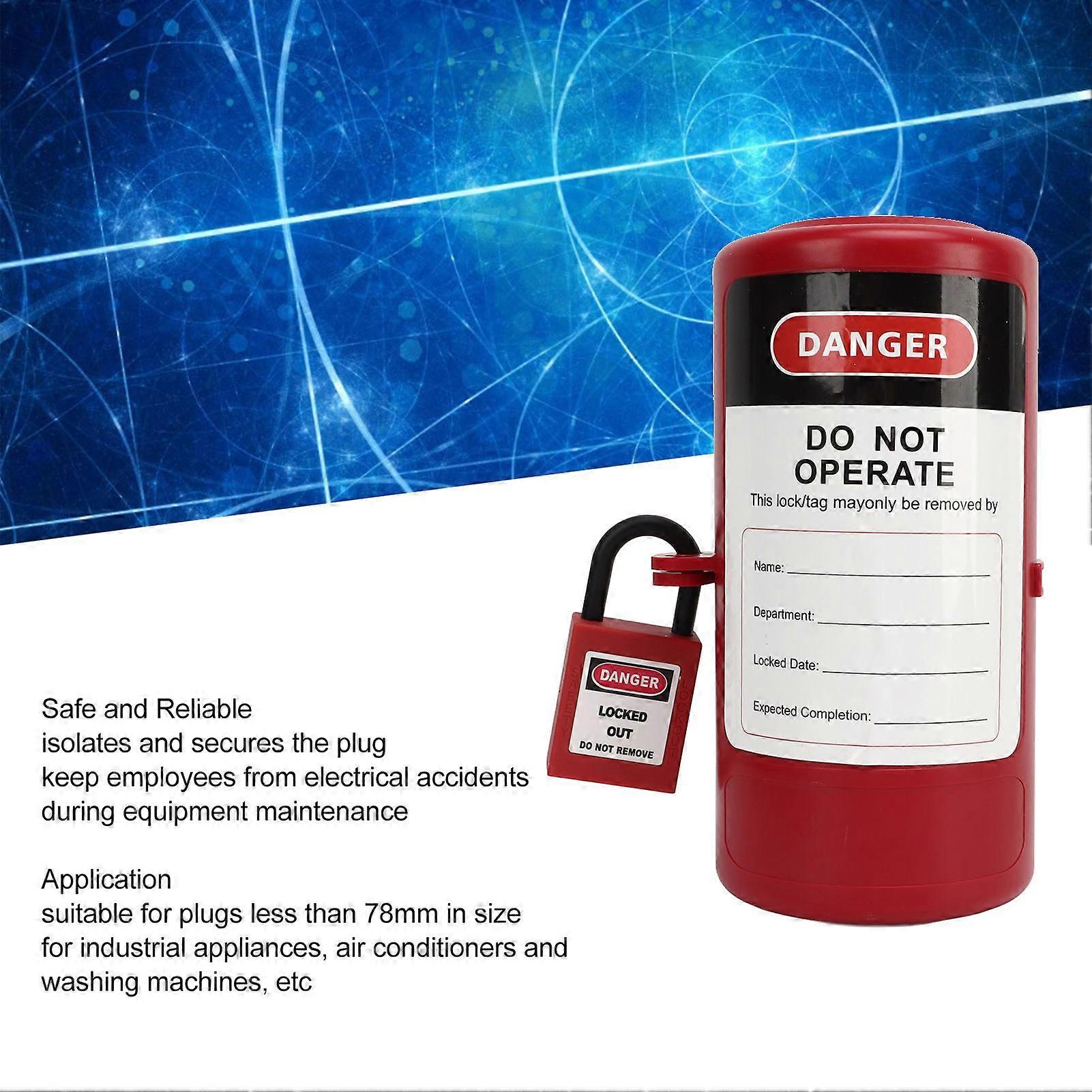 Plug Lockout Device Set Universal Electrical Plug Lockout for ...