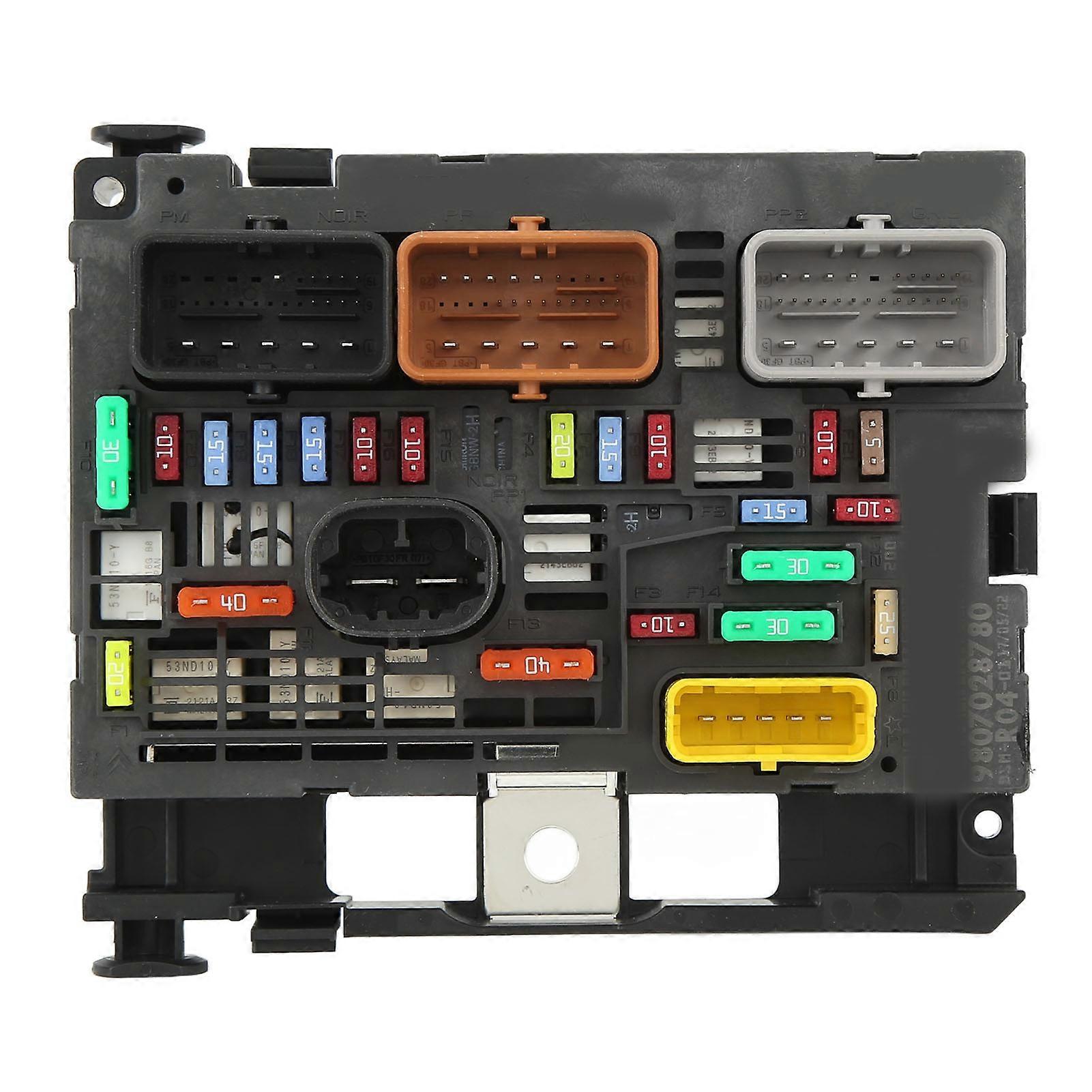 Engine Fuse Box 9807028780 Under Bonnet Control Unit Fuse Box ...