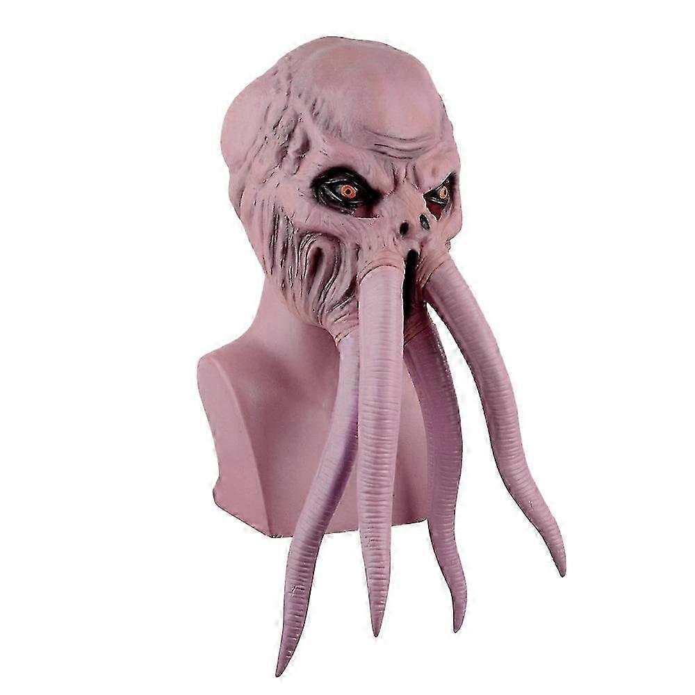 Baldur's Gates 3 Lllithid Mind Flayer Mask Scary Creepy Cosplay Octopus ...