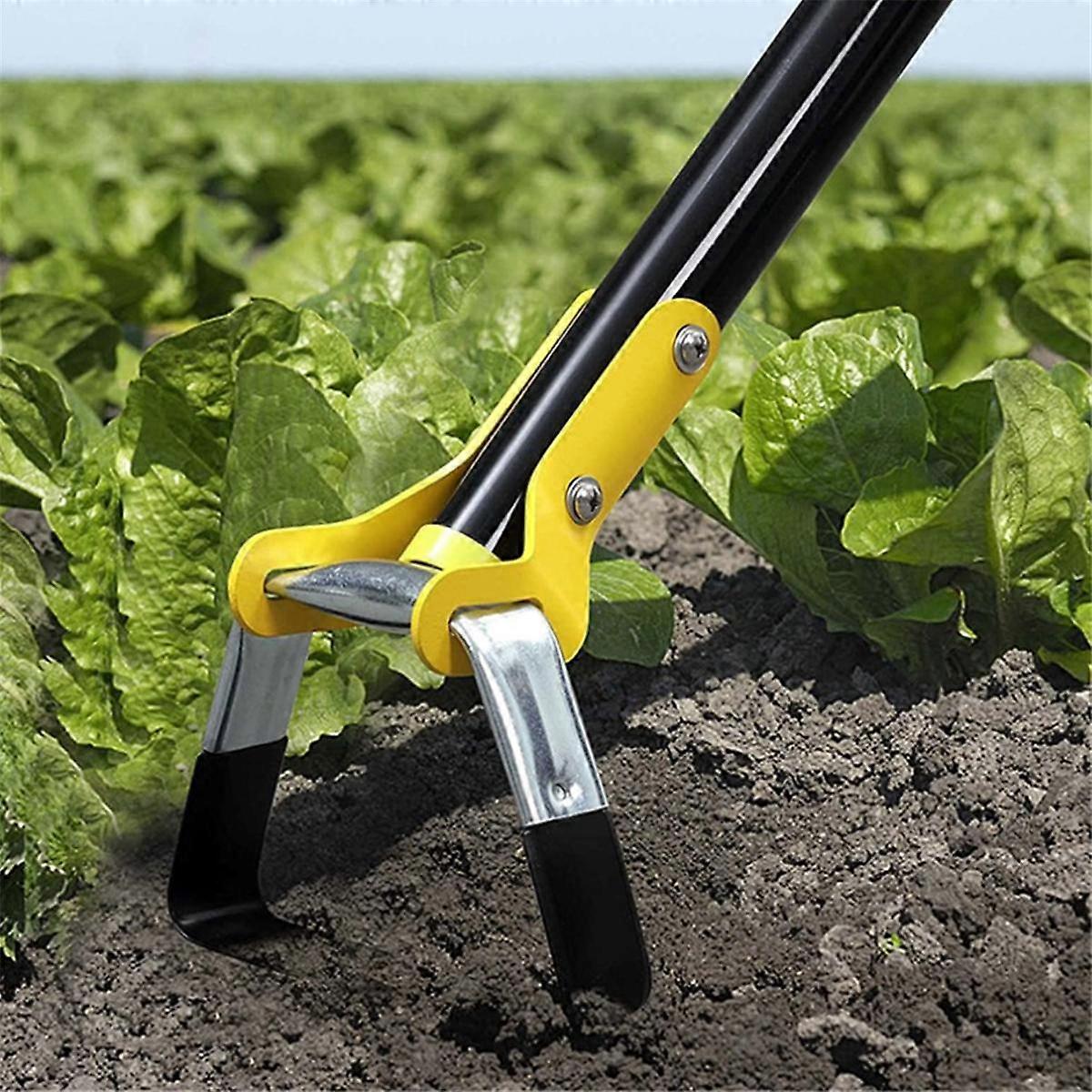 Action Hoe for Weeding Stirrup Hoe Tool for Garden Hula-Ho Scuffle Loop ...