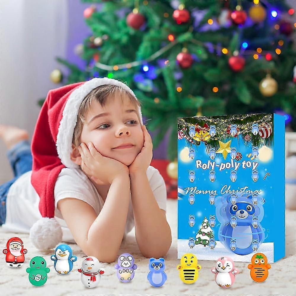 Advent Calendar 2024 Gift For Kids Advent Calendars: Roly-poly Toy For ...