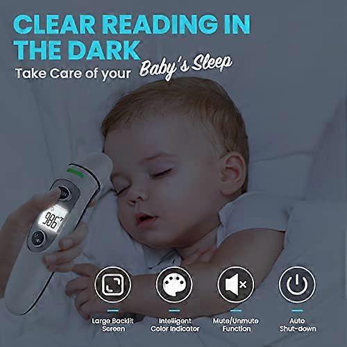 No-Touch Forehead Thermometer for Adults and Kids Digital Thermometer ...