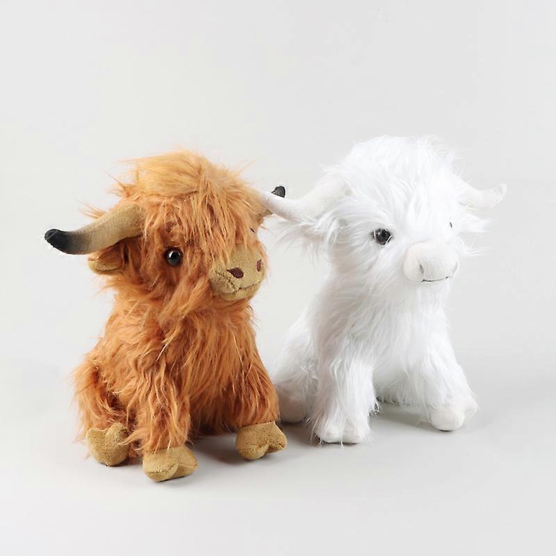 28 cm Highland Cow soft plush Scottish Scottish cow gift Brown | Fruugo UK
