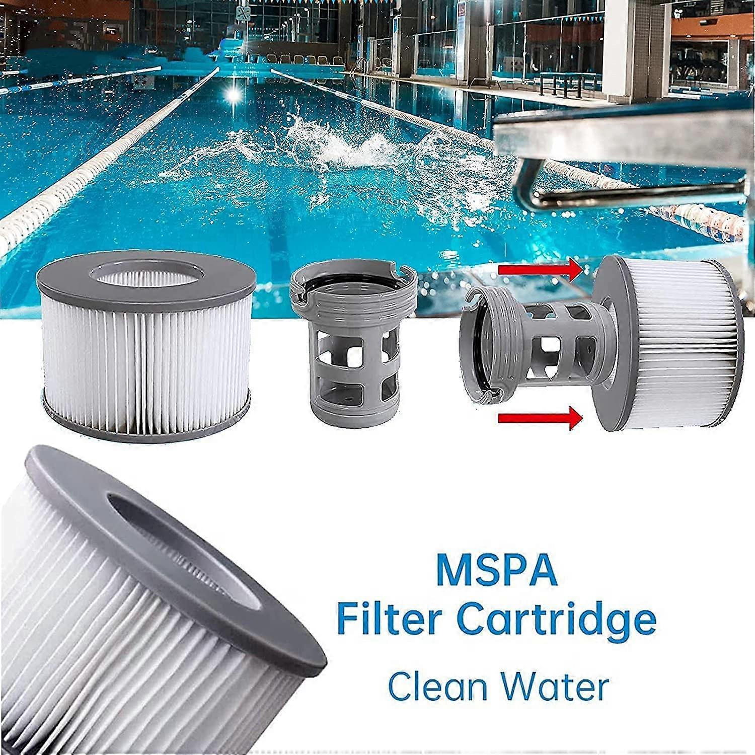 Replacement Filters for Mspa Filter Cartridge, for Underwater and Hot ...