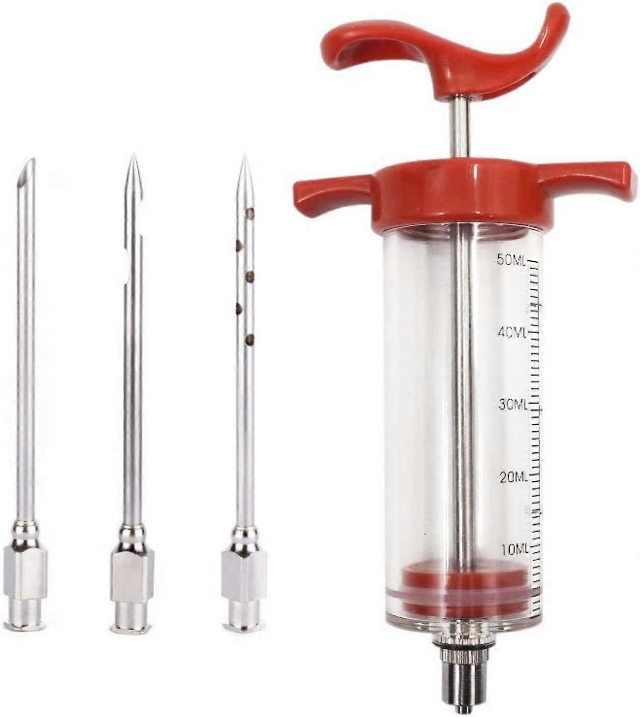 Sauce Syringe/Marinade Injector/with Needle Capacity for Basting and ...