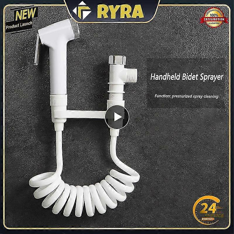 Handheld Bidet Sprayer Portable Hygienic Shower Sprayer Gun Toilet ...
