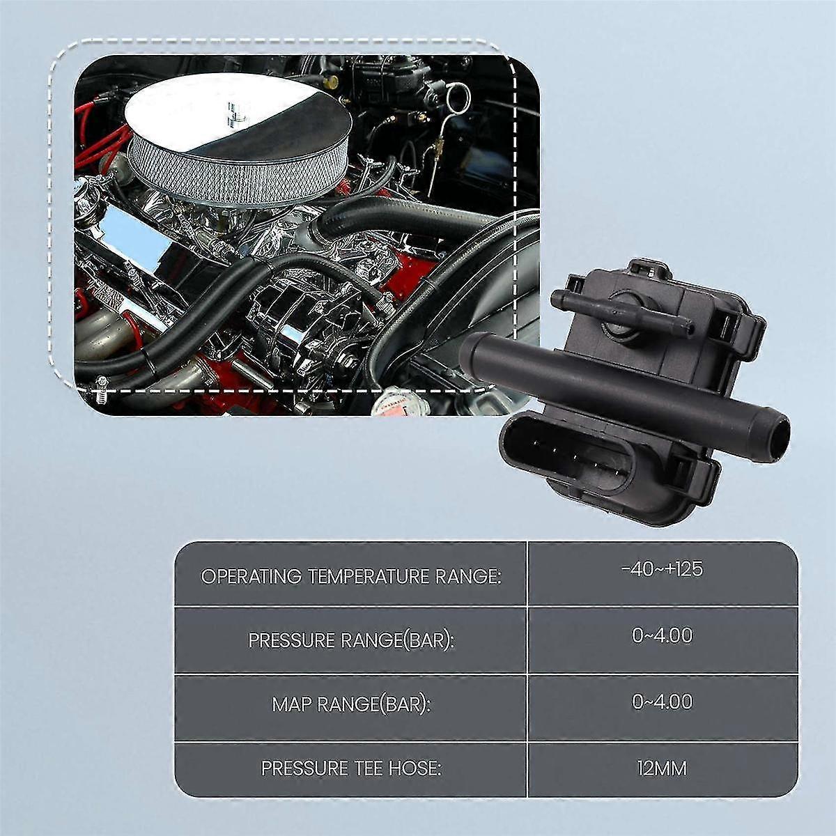 1 Pcs Car 5-PIN Gas Pressure Sensor CNG Map Sensor AC PS-02 Plus ...