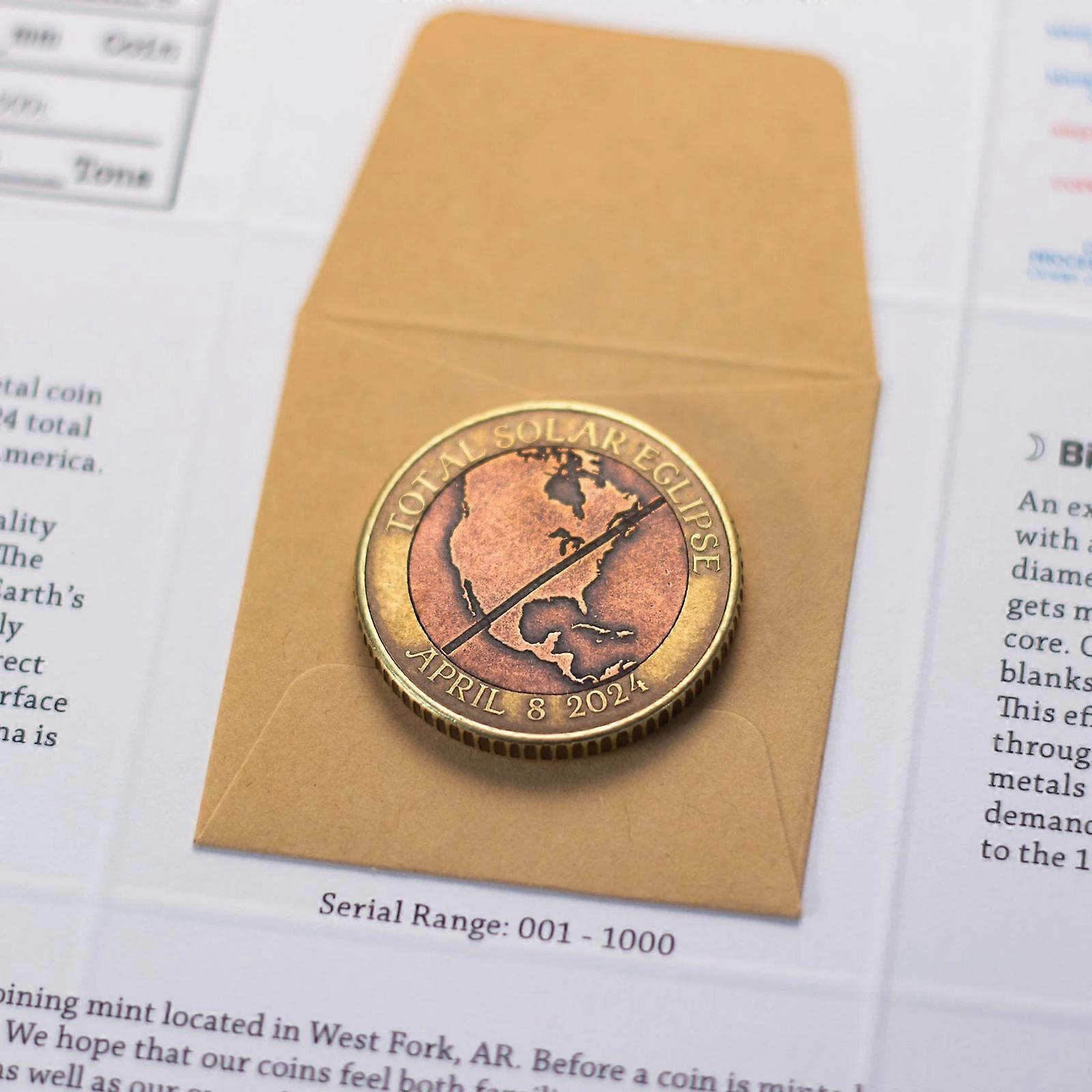 2024 total solar eclipse commemorative coins, total solar eclipse ...