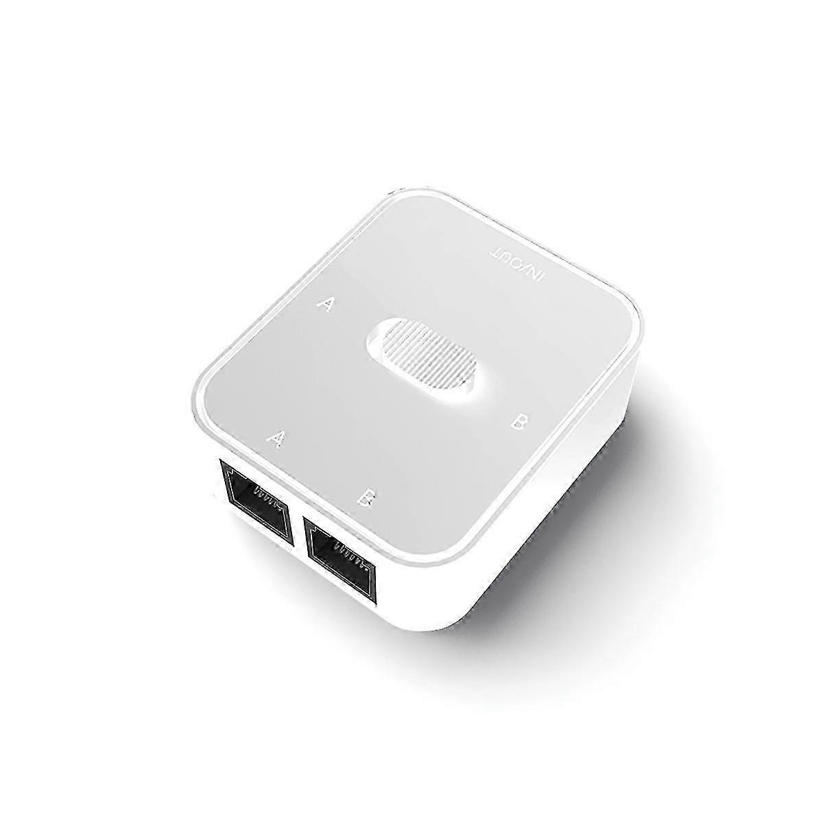 2 Port RJ45 LAN CAT6 Switch Selector 1000Mbps 2 in 1 Out /1 in 2 Out 2 ...