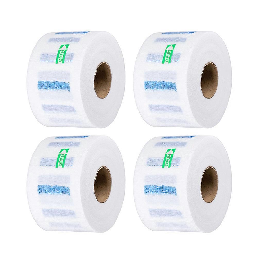 4 Role of 400 Sheets Disposable Neck Paper Flexible Hairdressing ...