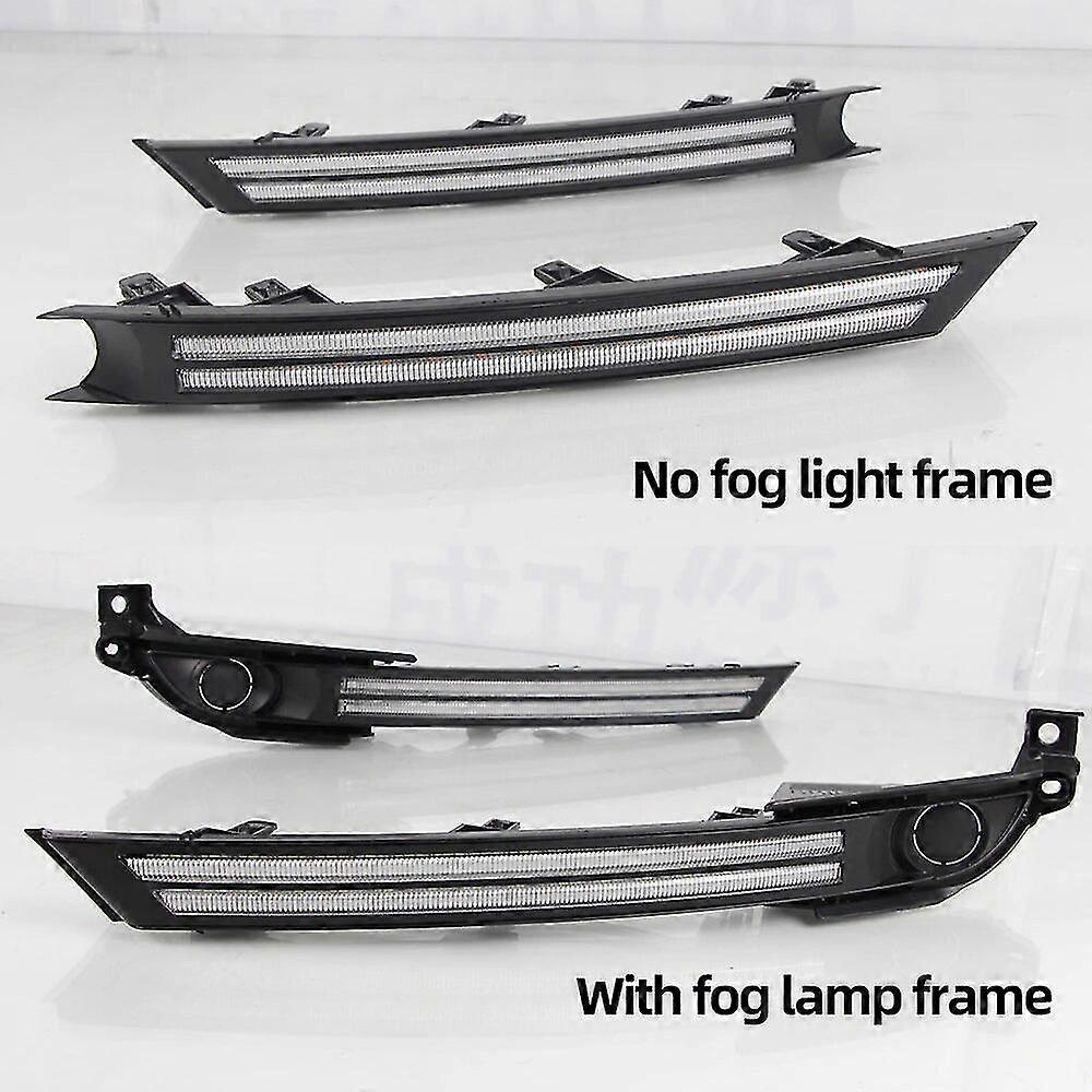 1 Pair LED Daytime Running Light For Mazda cx-5 cx5 cx 5 2017 2018 2019 2020 2021 fog lamp DRL ...