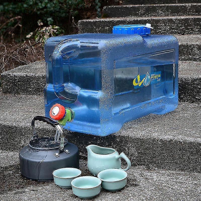 Outdoor Drinking Water Tank Bucket With Tap Non-toxic Pc Storage ...