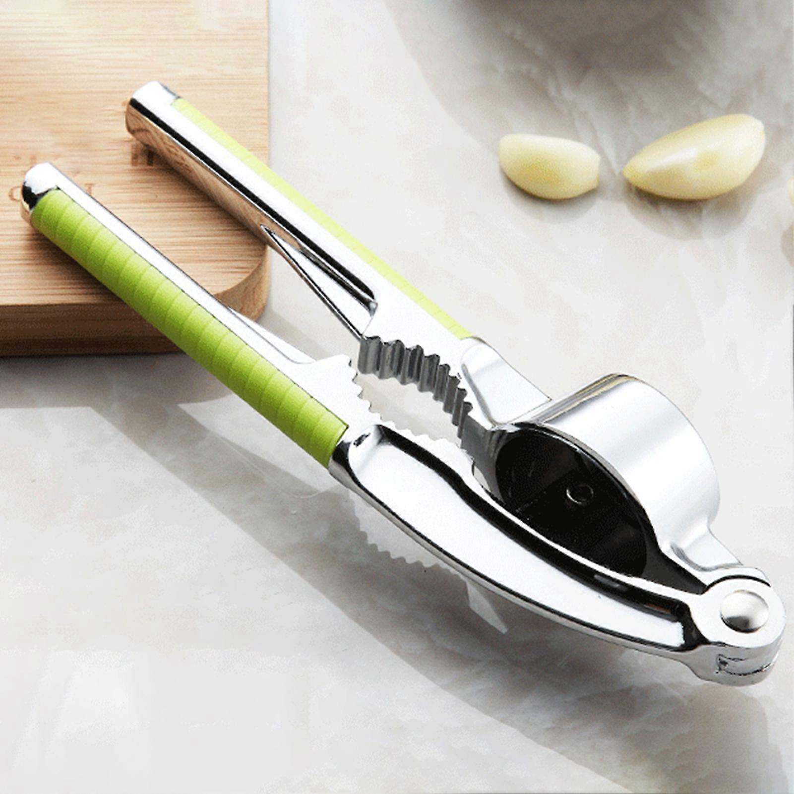 Garlic Press Anti-slip Handle Labor-saving Zinc Alloy Simple Operation ...