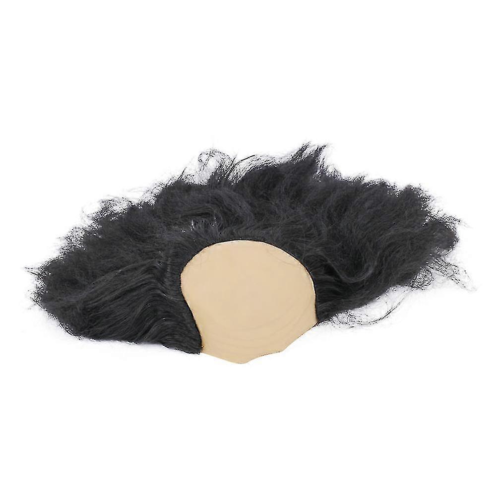 Halloween Bald Wig Funny Old Lady Wigs Masquerade Supplies Wig Head ...