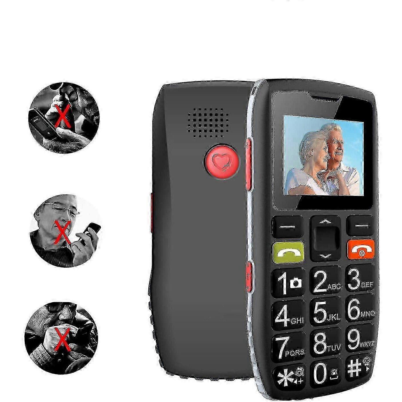 Mobile Phones for Elderly Senior Mobile Phones with Sos Button Big ...